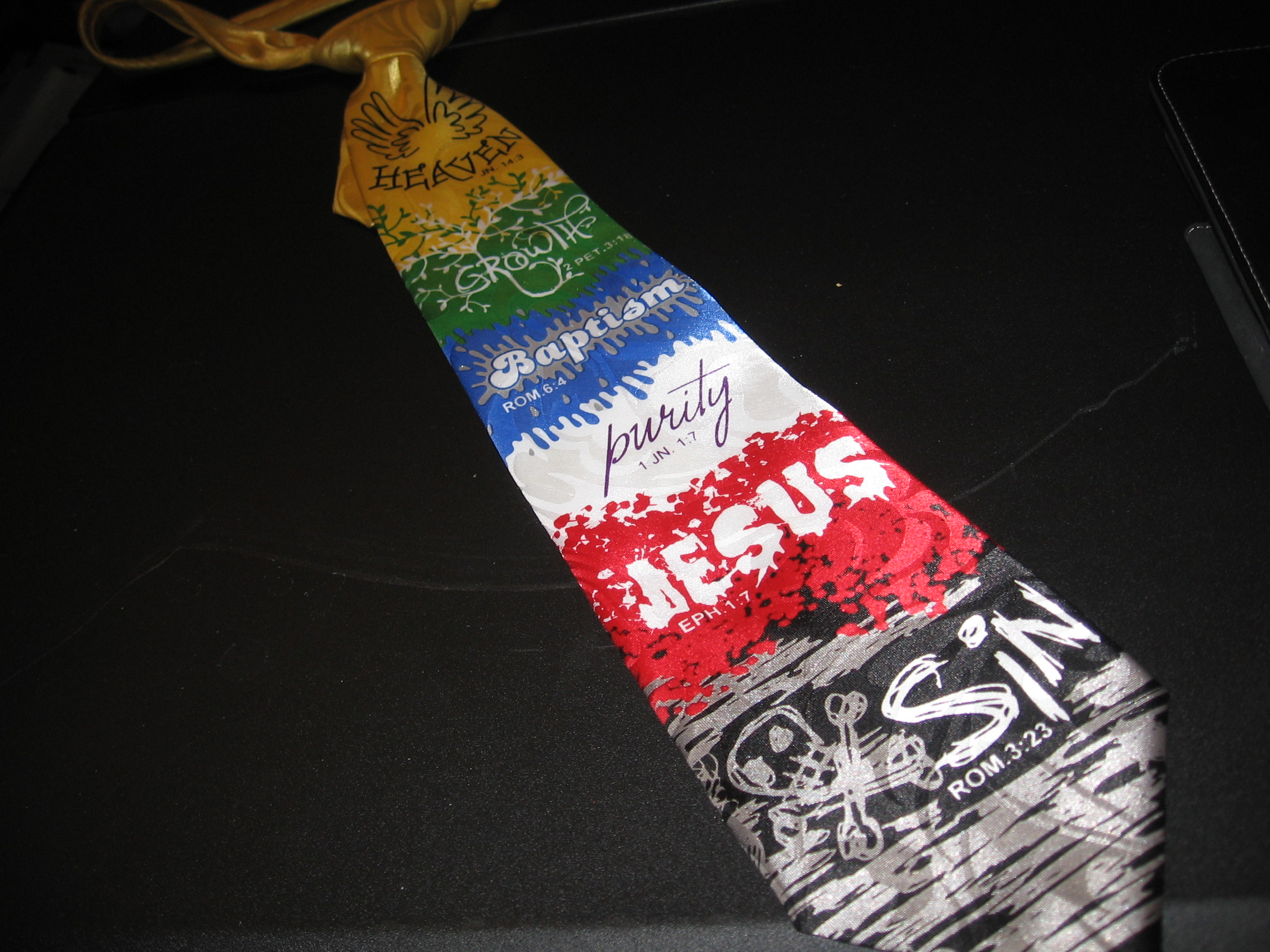 The Scripture Neck Tie | Thoughts from Mark "Hat" Rackley